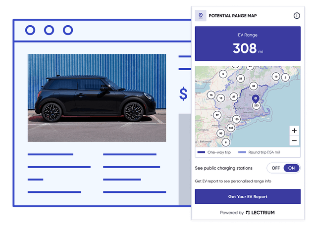 EV Range Map | Lectrium